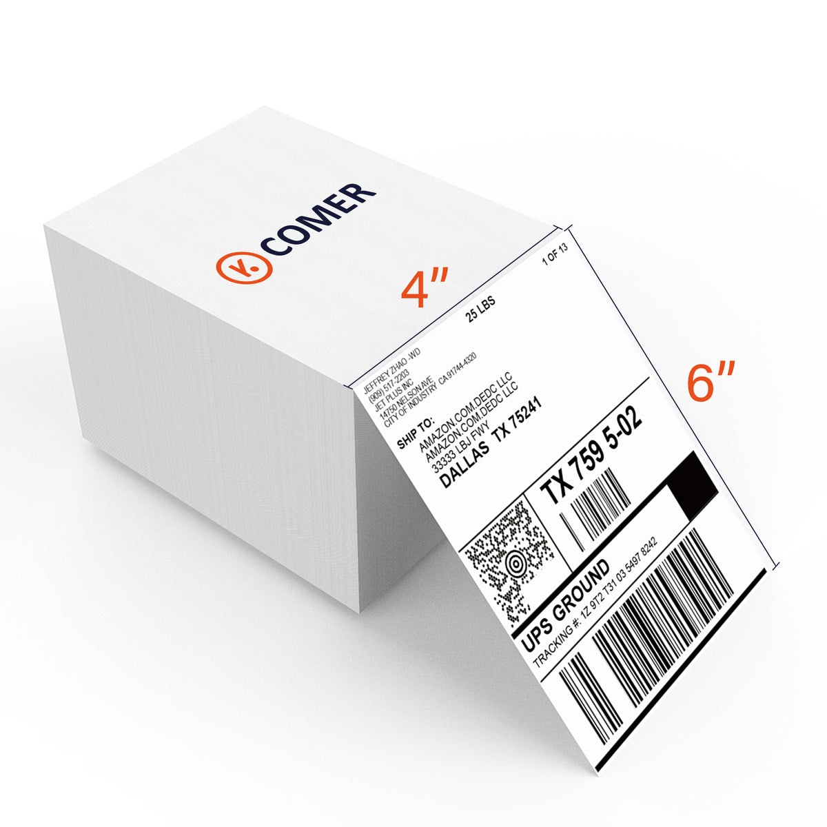 Thermal Shipping Labels – comer store